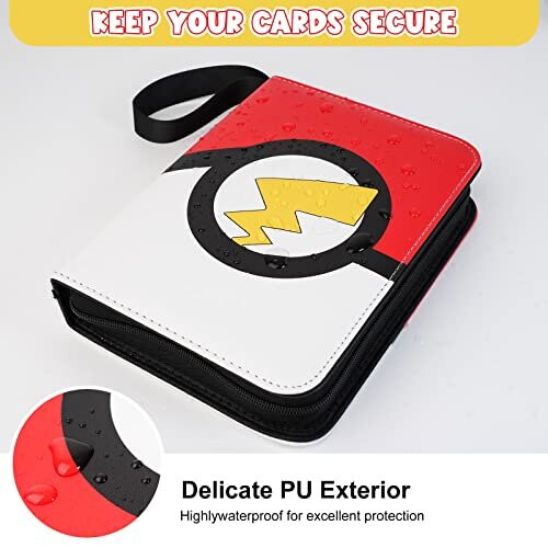 Card Binder for Pokemon Card, 4-Pocket Card Holder Book with 60 ...