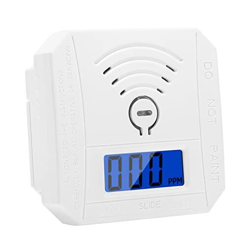 Carbon Monoxide Detector - CO Monitor Alarm Detector Complies with ...