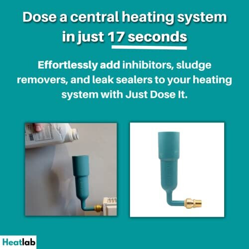 Just Dose It Central Heating Dosing Tool, Radiator Dosing Funnel - for ...