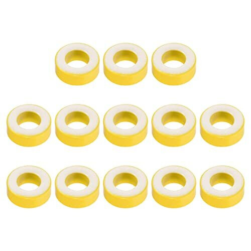 13 Pcs Toroid Core, Ferrite Chokes Ring Iron Powder Inductor Ferrite ...