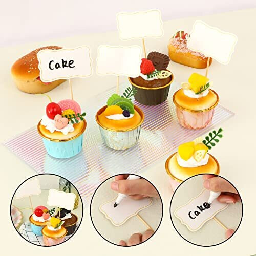 56PCS Party Food Labels for Buffet, Mini Chalkboard Signs for Food ...