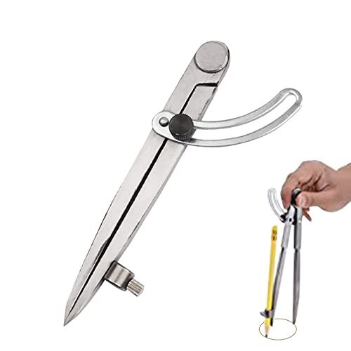 Compass Drawing Professional Woodworking Compass with Lockable Wing ...