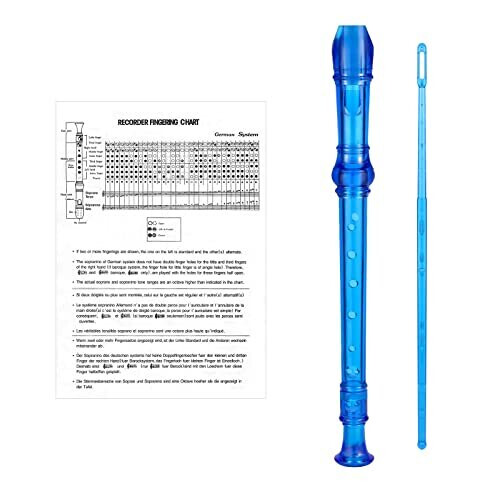 8 Hole Descant Soprano Recorder for Kids&Beginners, German Style Music ...