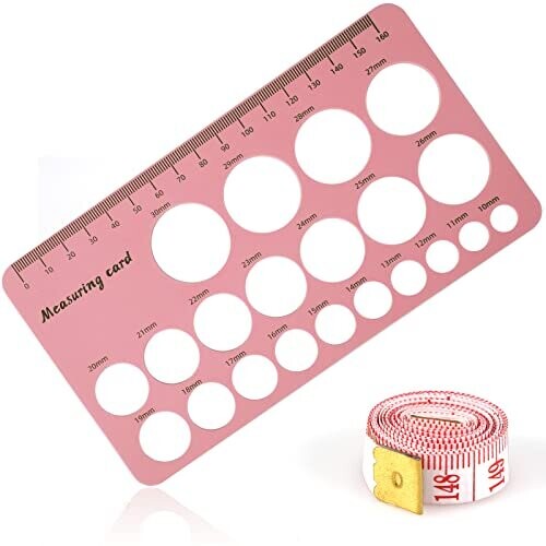 2pcs Nipple Rulers Set, Nipple Ruler for Flange Sizing Nipples ...