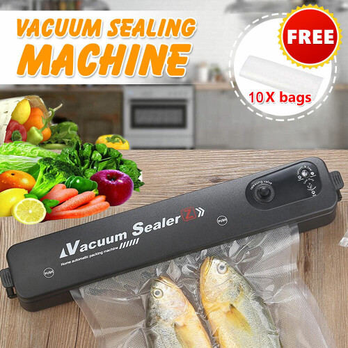 Automatic Vacuum Food Sealer Machine Manual Vacum Sealer With 10 Bags