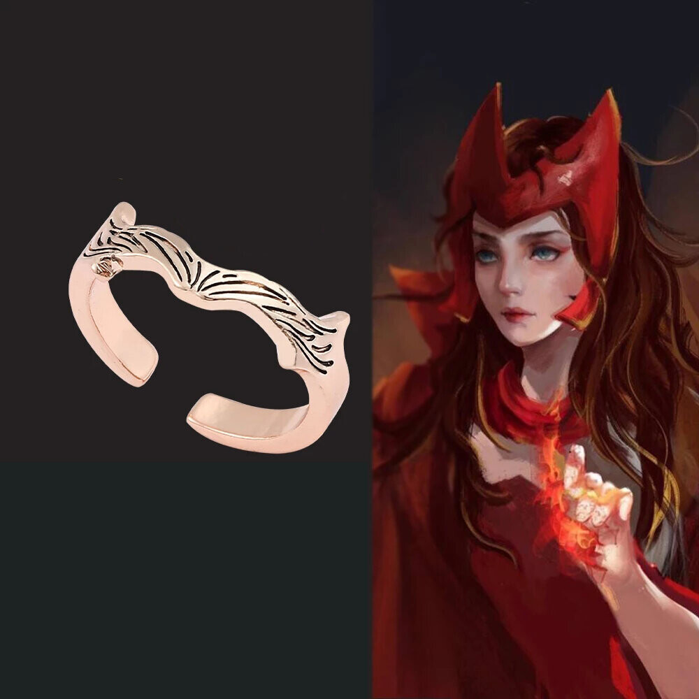 Demon Slayer Kamamon Tanjiro Ring Female Jewelry Gift Anime Inspired ...