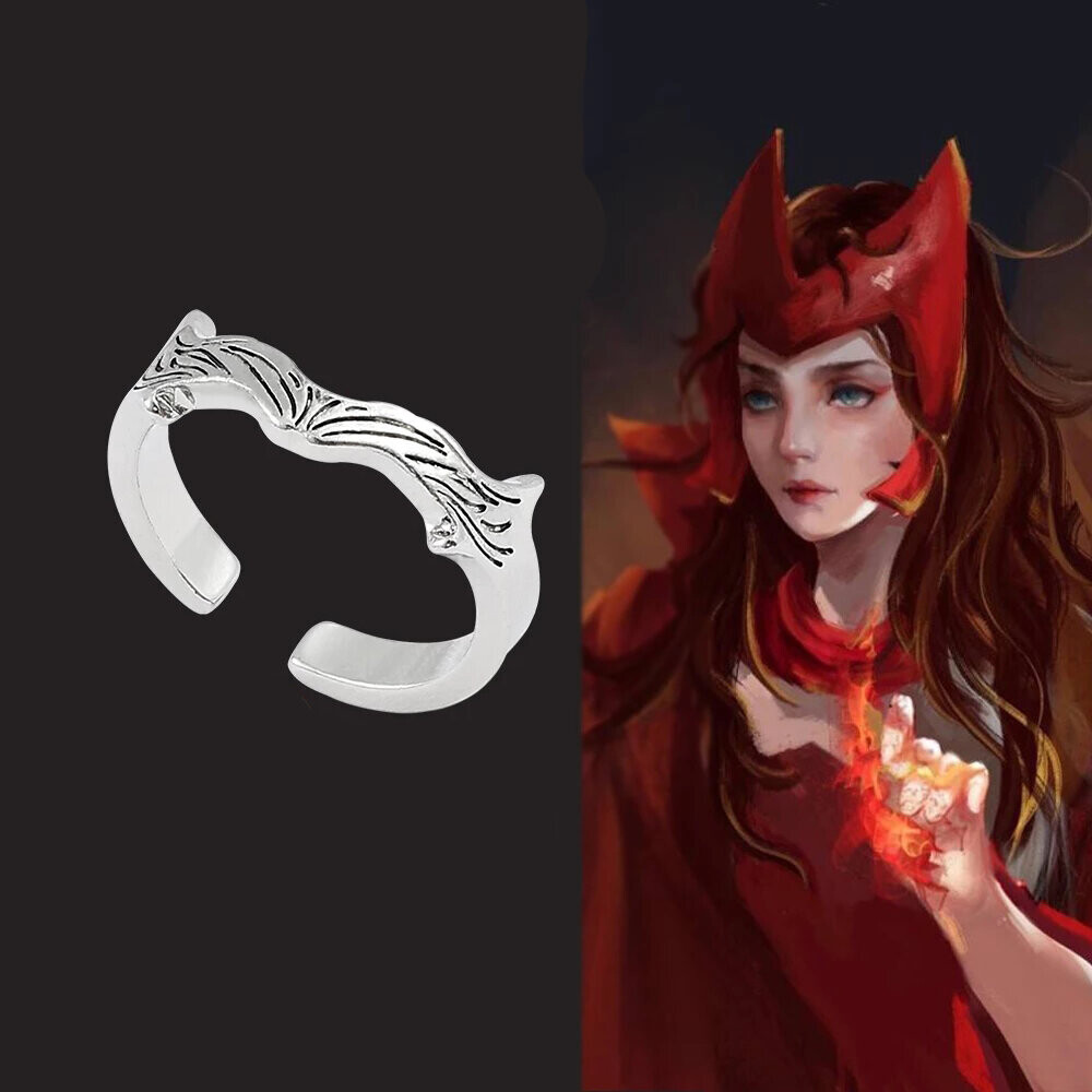 Demon Slayer Kamamon Tanjiro Ring Female Jewelry Gift Anime Inspired ...