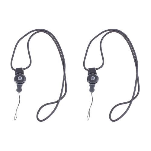 2X Expandable Strap Necklace Strap Cell Phone Strap ID Card Holder ...
