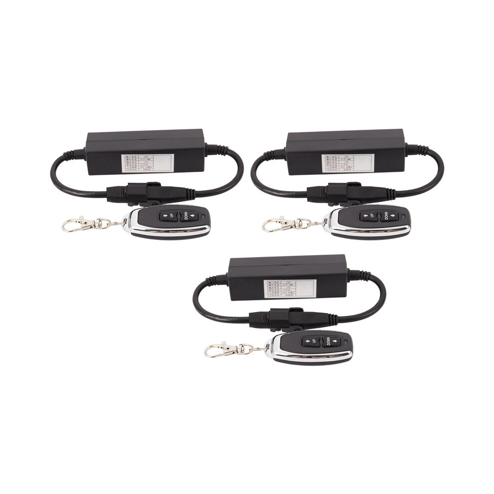 3X 12V Dc Motor Linear Actuator Wireless Remote Control Dpdt Switch ...