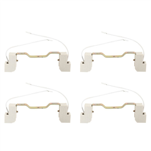 4X R7S Bulb Socket Lamp Holder Connector Metal Ceramics Handle for ...
