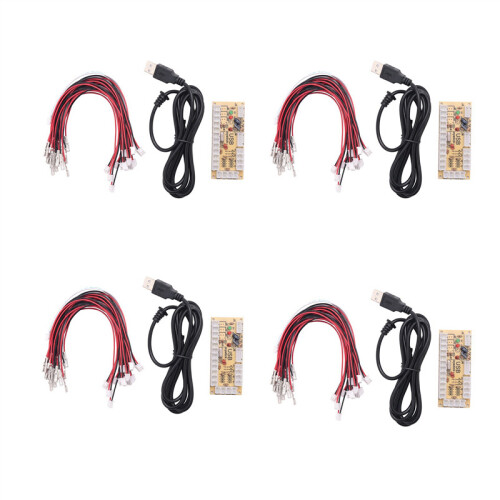 4X Zero Delay Arcade Game USB Encoder Pc to Joystick for Mame & Retropie Projects Parts on OnBuy