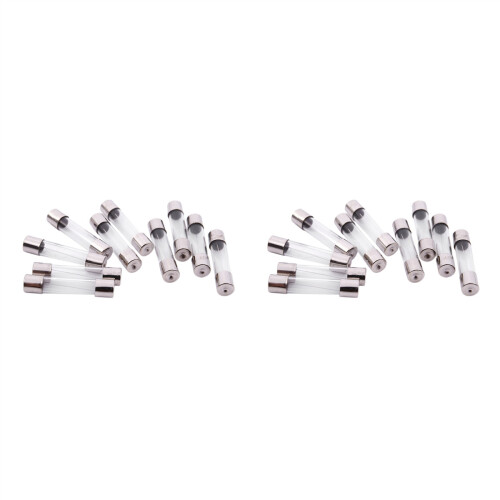 20 Pcs Fast Blow Type Glass Tube Fuses 6X30mm 250V 3Amp on OnBuy