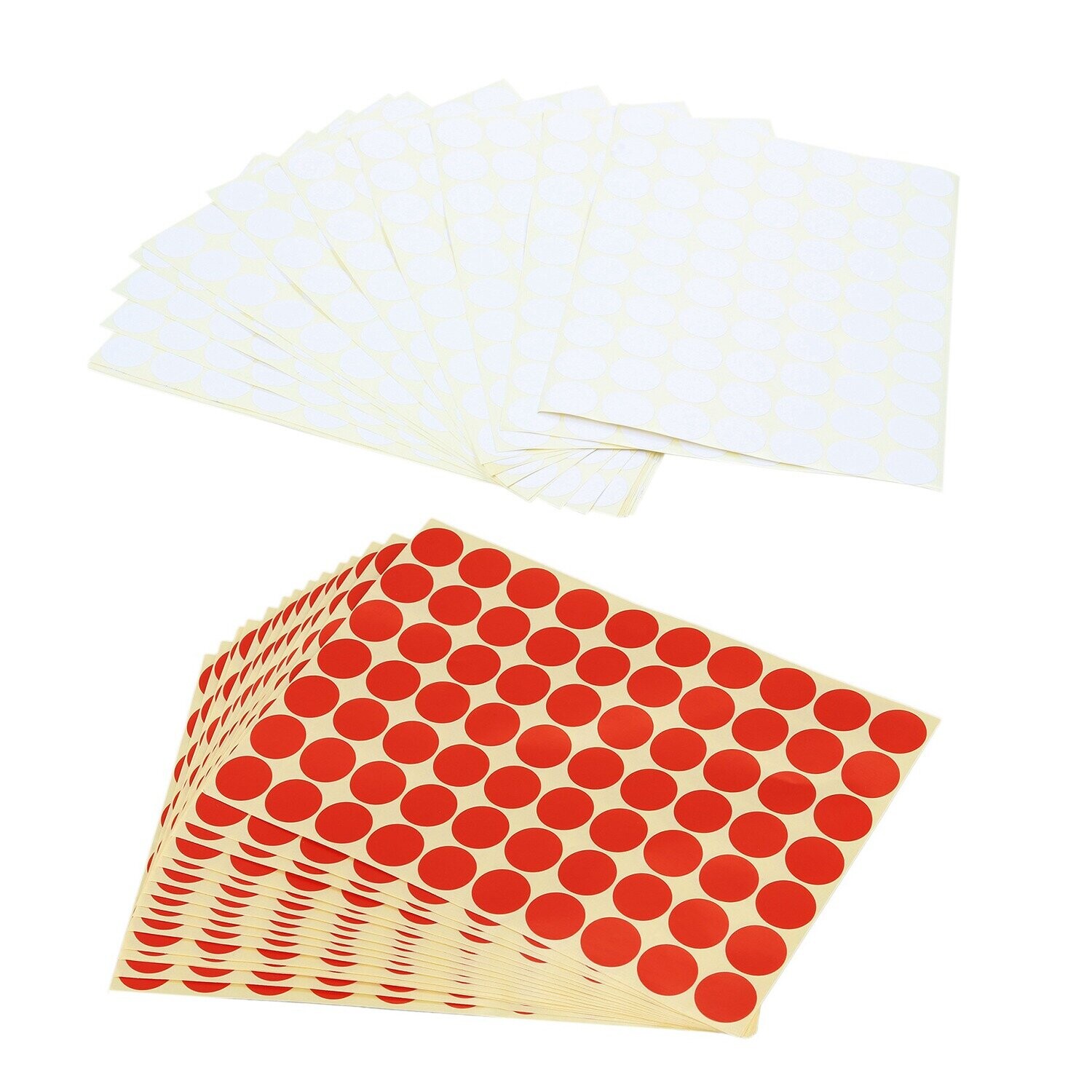 2 Set 19Mm Circles Round Code Stickers Self Adhesive Sticky Labels ...