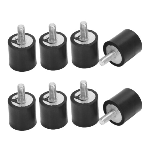 8Pcs Anti Vibration Rubber Buffer Insulator Attachment 15mmx15mm on OnBuy