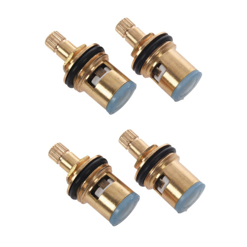 4 pcs 1/2 inch 20 Teeth Ceramic Tap Disc Quarter Turn Valve Replacement ...