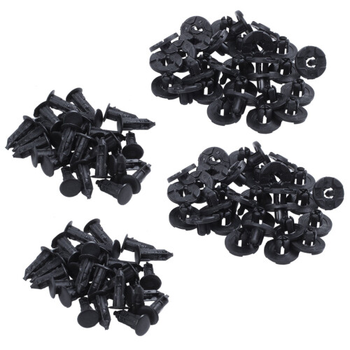 60 pieces Plastic Parts 8 mm Bumper Clip Closure on OnBuy