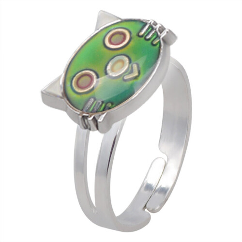 Classic Lovers' Mood Ring Change Mood Ring Adjustable Emotion Feeling ...