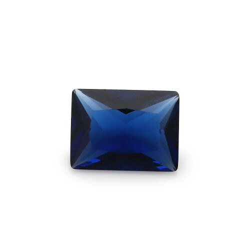 100pcs 2x3~10x12mm Rectangle Shape Loose Stone Glass Synthetic Gems For ...