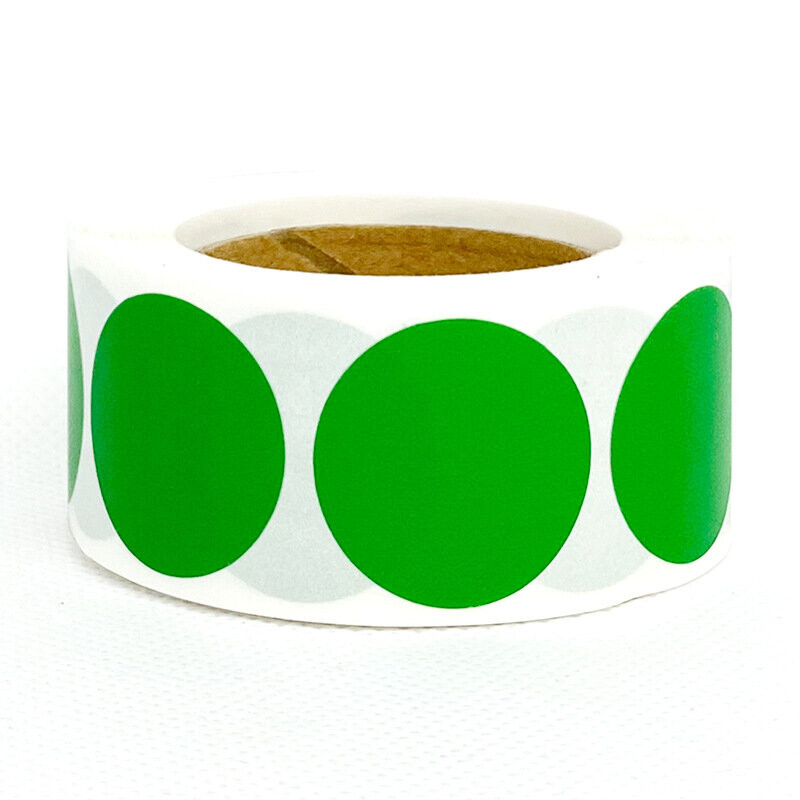 500pcs Colorful Blank Round Sticker Scrapbook Envelope Seal Sticker ...