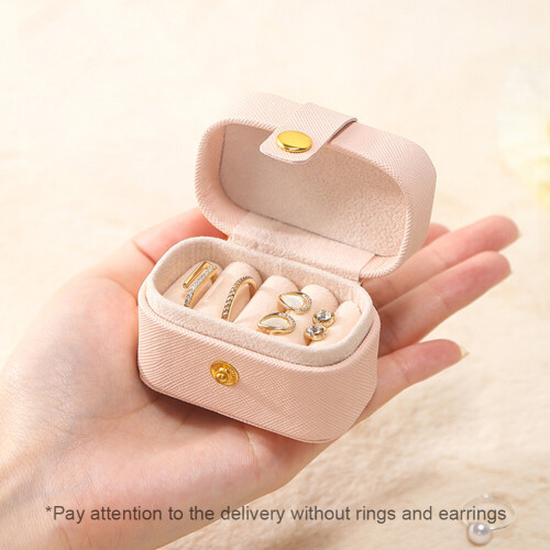 Mini Jewelry Box Leather Jewelry Display Stand Travel Portable Jewelry Packaging Case for Birthday for Valentines Lady Girl Gift on OnBuy