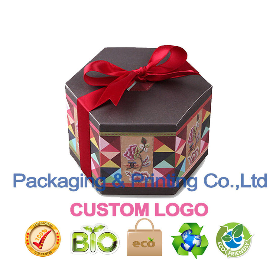 Gift box Unfolded Boxes paper box Honeycomb shape for jew jewelry ...