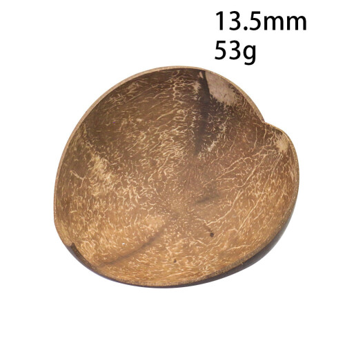 Natural Coconut Shell Bowl Dessert Jewelry Collect Container Heart Food ...