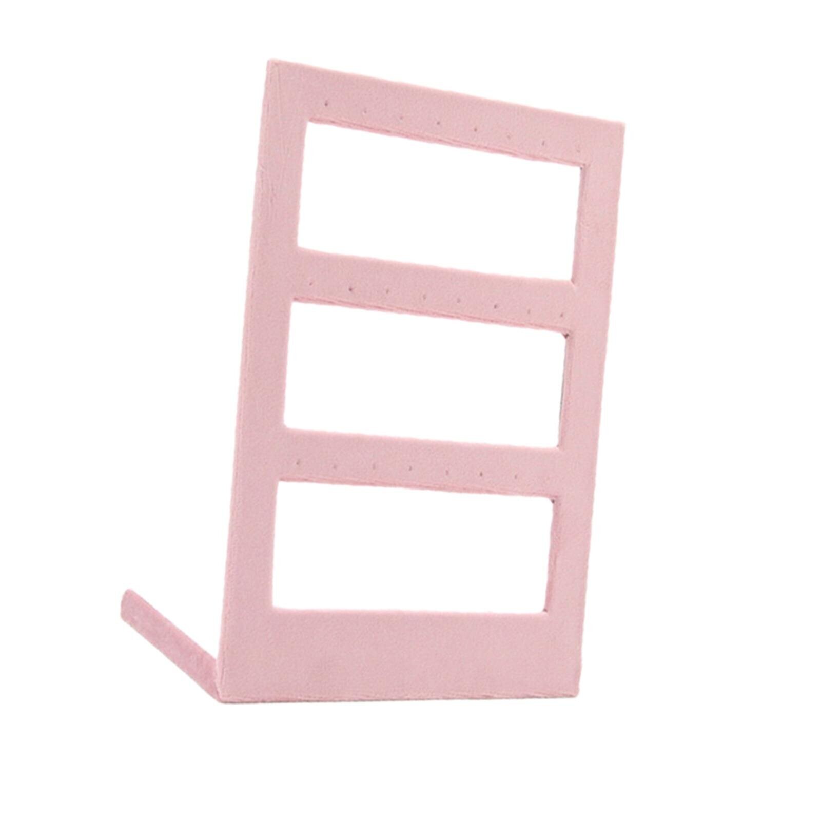 Flannel Jewelry Display Stand Organizer Storage Rack Holder for Bedroom ...