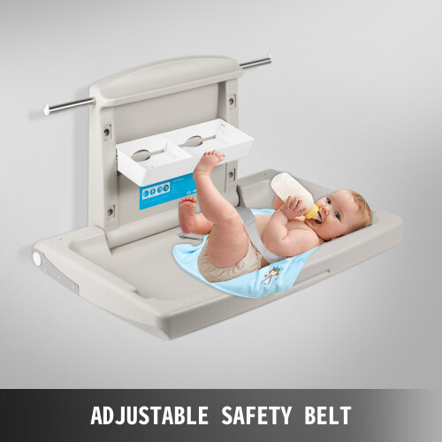 VEVOR Wall Mounted Baby Changing Station Table Unit Nappy Changer ...