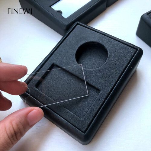 Loose Diamond Display Storage Box Gem Holder Container Glass Top ...