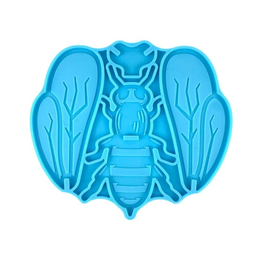 R3MC Butterfly-shape Dragonflies Seven Ladybug Bees Silicone Mold Epoxy ...