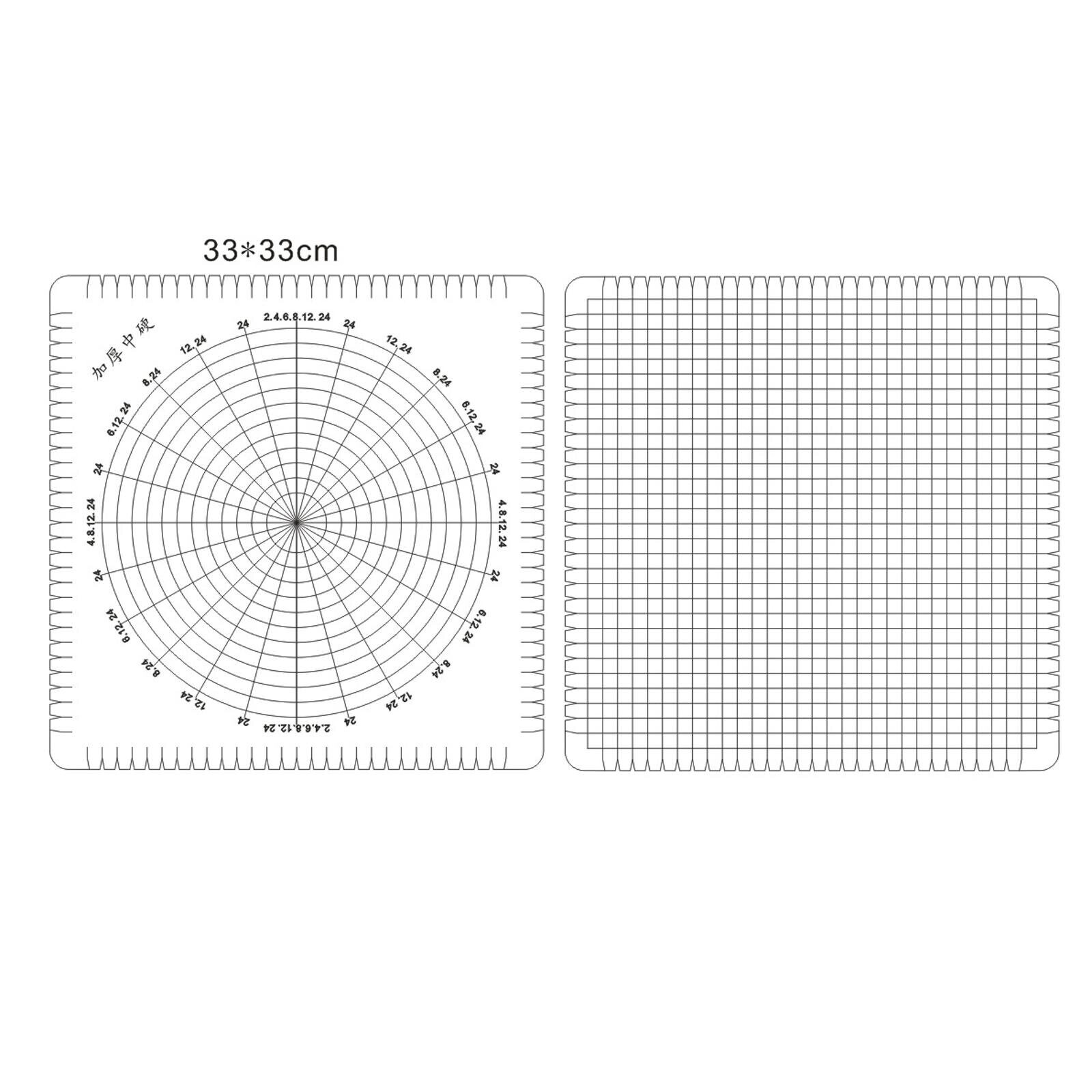 Macrame Board Jewelry with Grids Foam Weaving Board Craft for Braiding ...