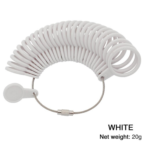 Plastic Ring Sizer US Size - Finger Size Gauge Measuring Kit Jewelry ...