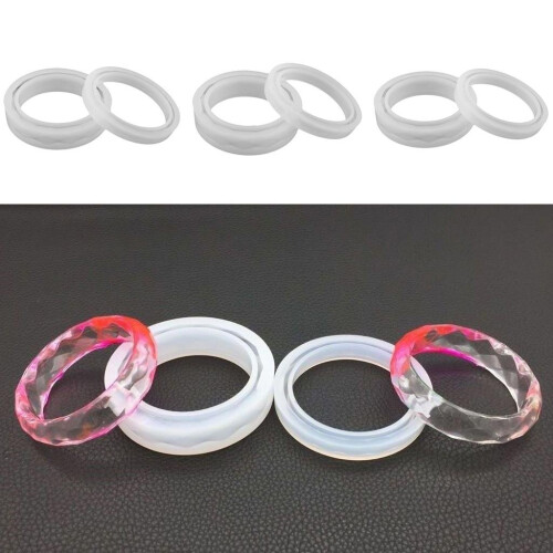2x Silicone Bangle Bracelet Mould For Resin Bangle DIY Jewelry Bracelet ...
