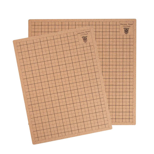 Portable The Macrame Board with Grids Wood Macrame Project Board for ...