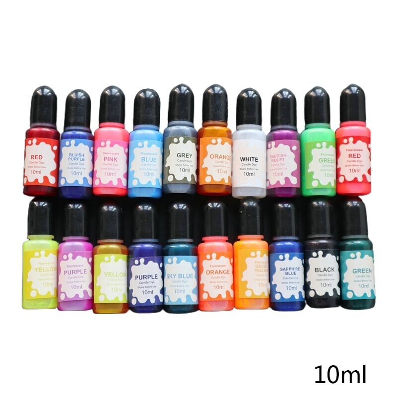 D0LC Liquid Resin Colorant Dye Ink Diffusion DIY Crafts Jewelry UV ...
