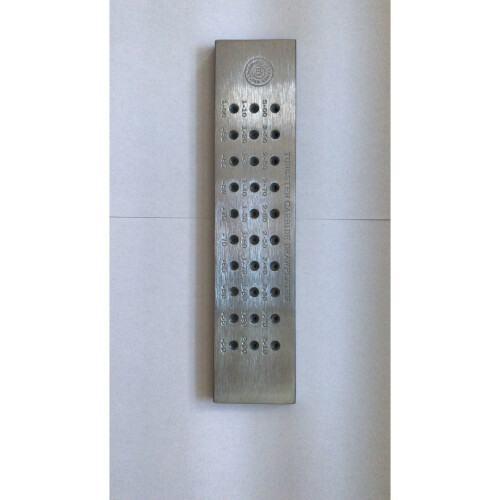 Half Round Drawing Plate 0.5-3.0 Tungsten Carbide Wire Drawplate 30 ...