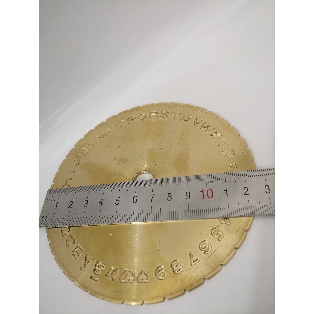 Diy Crafts letter type dial font disc modern block inside ring ...