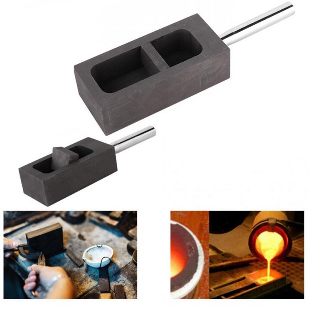 Graphite Ingot Bar Shape-shape Crucible for Melting Refining Casting on ...