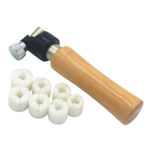 Diamond Stone Setting Tool Kit with Wooden Handle Holder Clamp ...