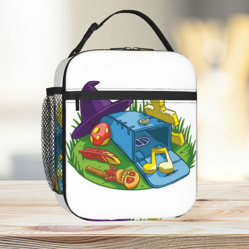 Lunch Bag Banjo Kazooie Simple Design Tote Insulated Cooler Kids School ...