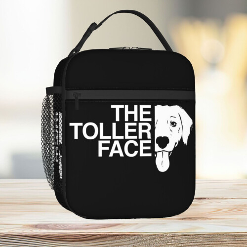 Lunch Bag Novia Scotia Duck Tolling Retriever The Toller Face Tote ...