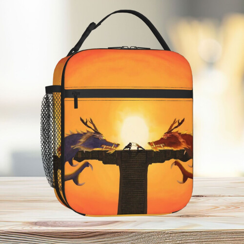 Lunch Bag Avatar The Last Airbender Dance Of The Dragons Tote Insulated ...