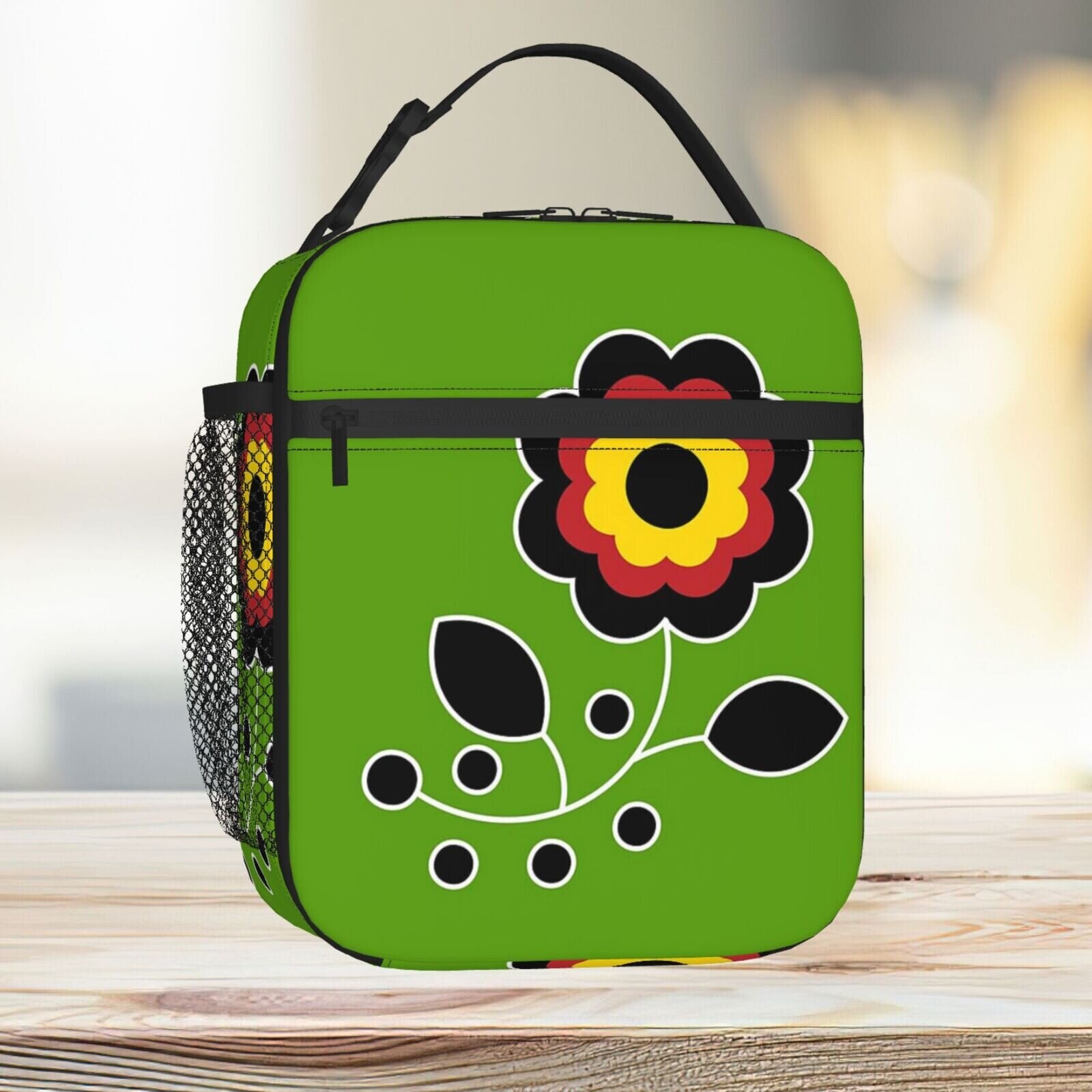 Lunch Bag Ojibwe Flower Beadwork Indigenous WAWEZHI CANADA Tote ...