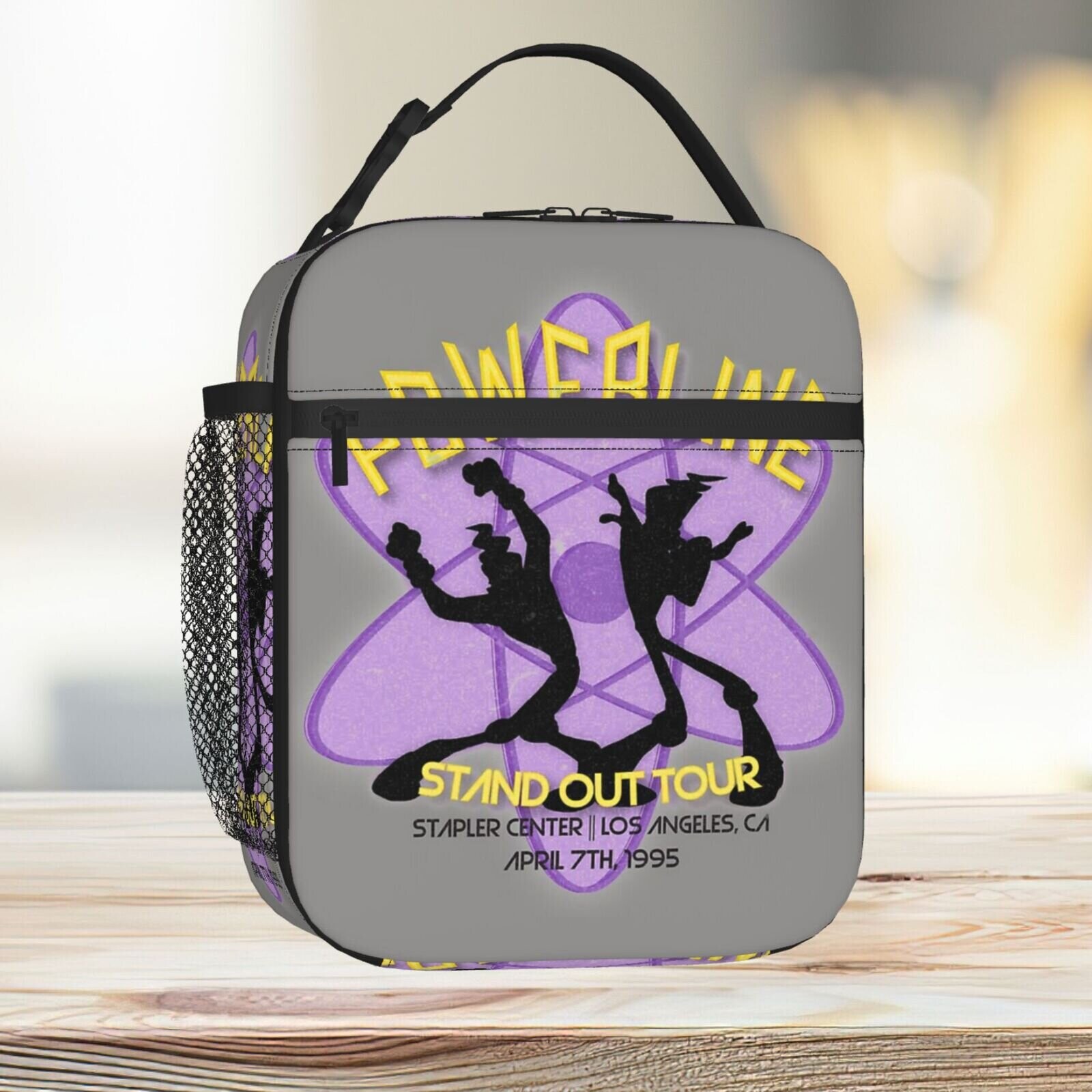 Lunch Bag Vintage Powerline Concert Logo - A Goofy Movie Tote Insulated ...