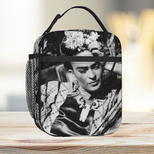 Lunch Bag Frida Kahlo Beautiful Tote Insulated Cooler Kids School ...