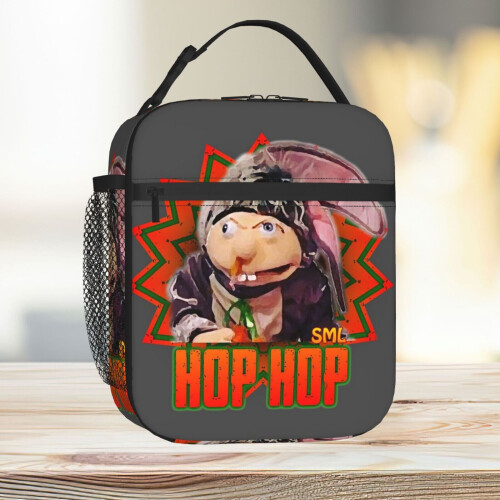 Lunch Bag SML JEFFY HOPS Tote Insulated Cooler Kids School Travel on OnBuy