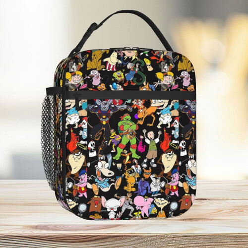 Lunch Bag Retro Cartoons Rugrats 80s 90s Tv Show Cartoon Rockos Life ...