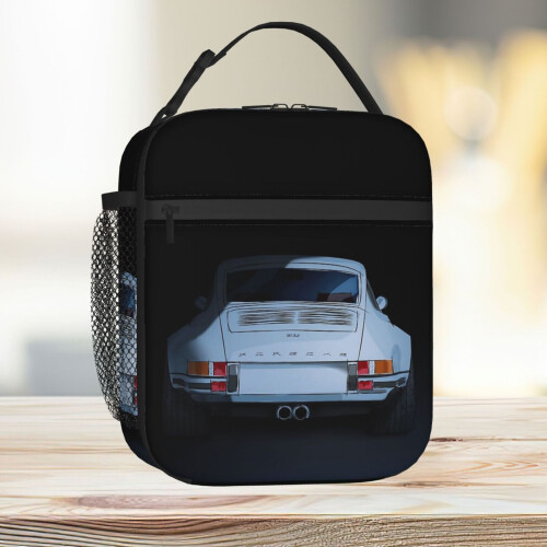 Lunch Bag Porsche 911 Air-cooled Tote Insulated Cooler Kids School ...