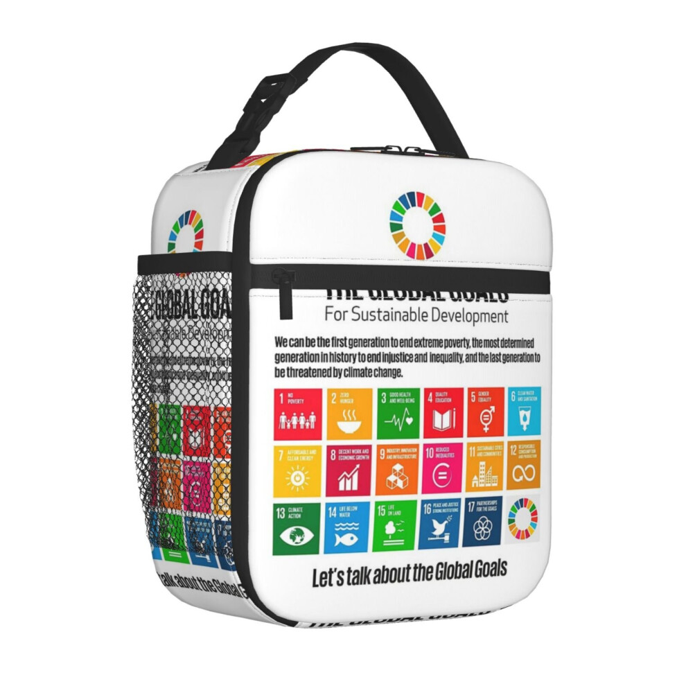 Lunch Bag UN SDGs United Nations Sustainable Development Goals Let's Talk About The Global Goals ...