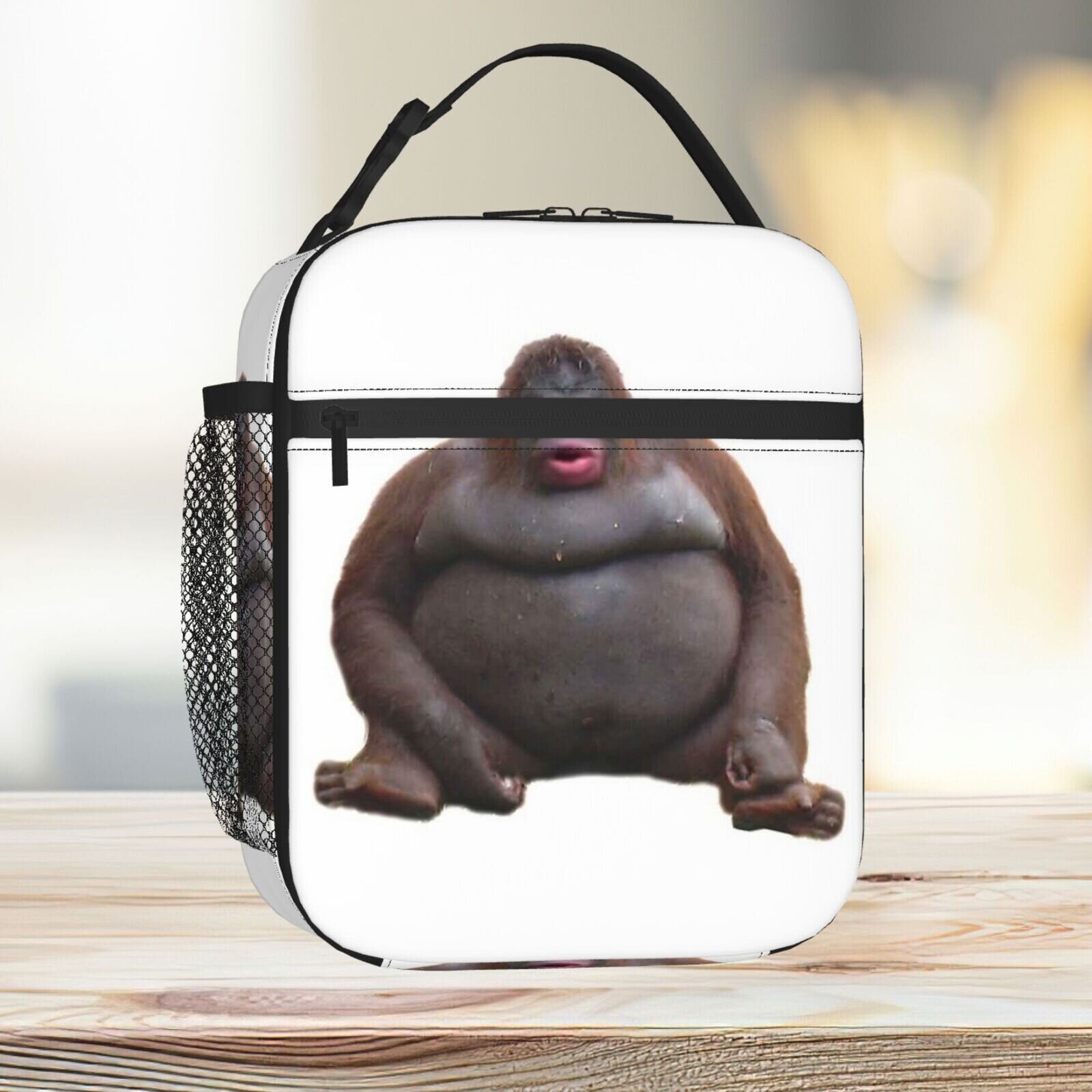 Lunch Bag Le Monke Uh Oh Stinky Tote Insulated Cooler Kids School ...